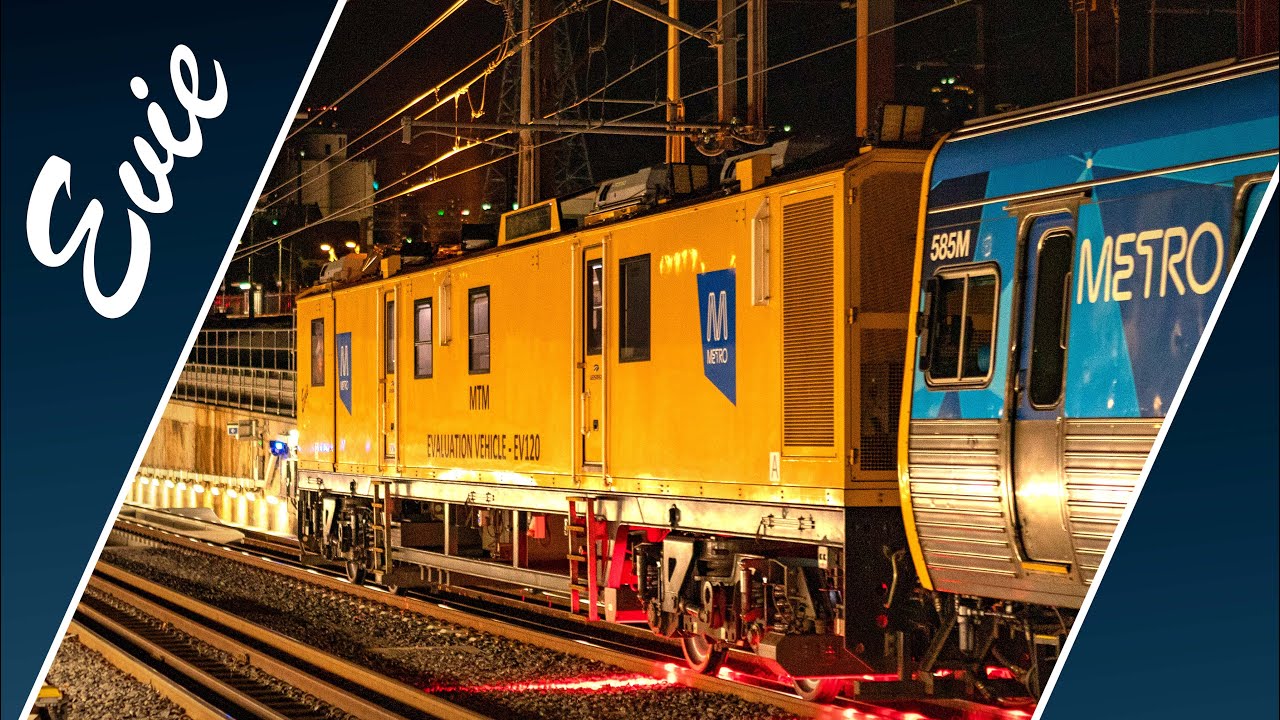 RARE Metro Tunnel Inspection Run | Comeng & EV120 - YouTube