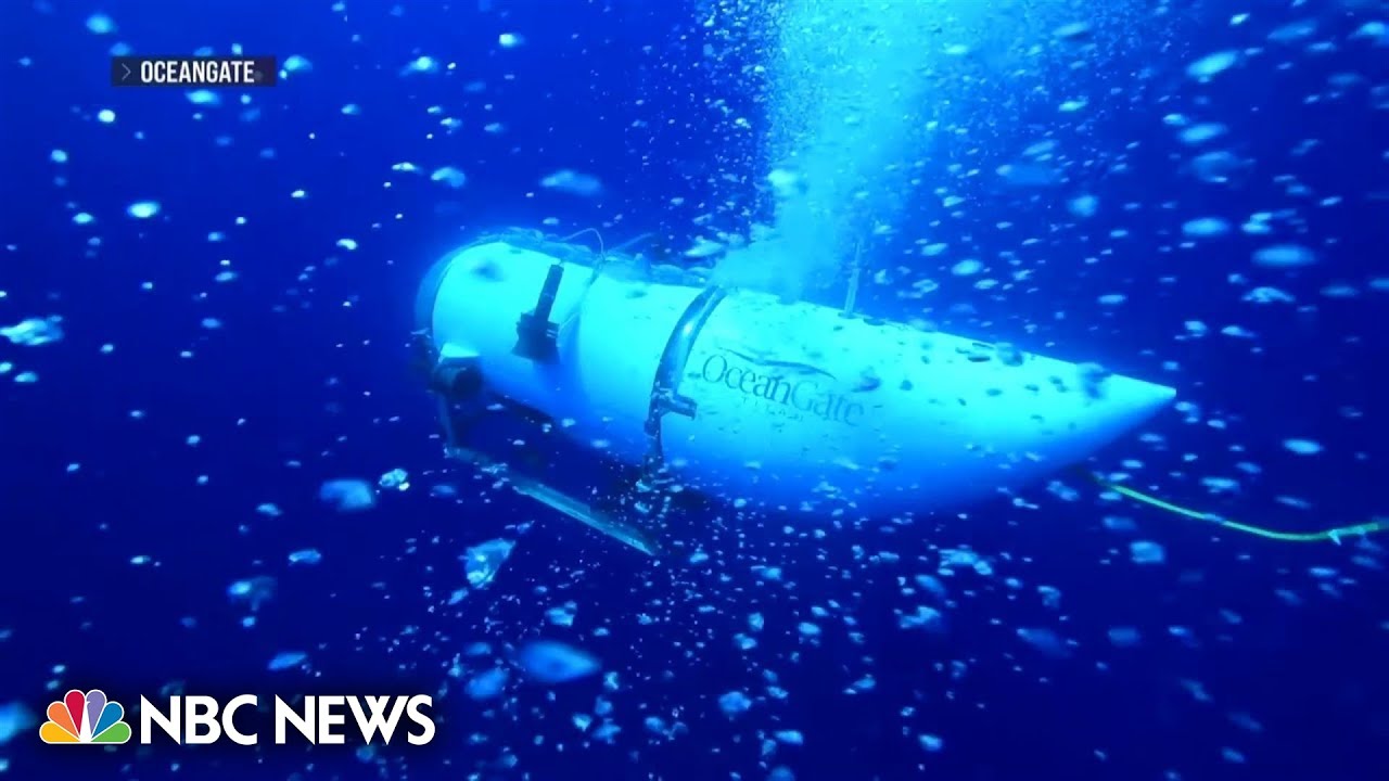 Titanic submersible’s apparent implosion being investigated - YouTube