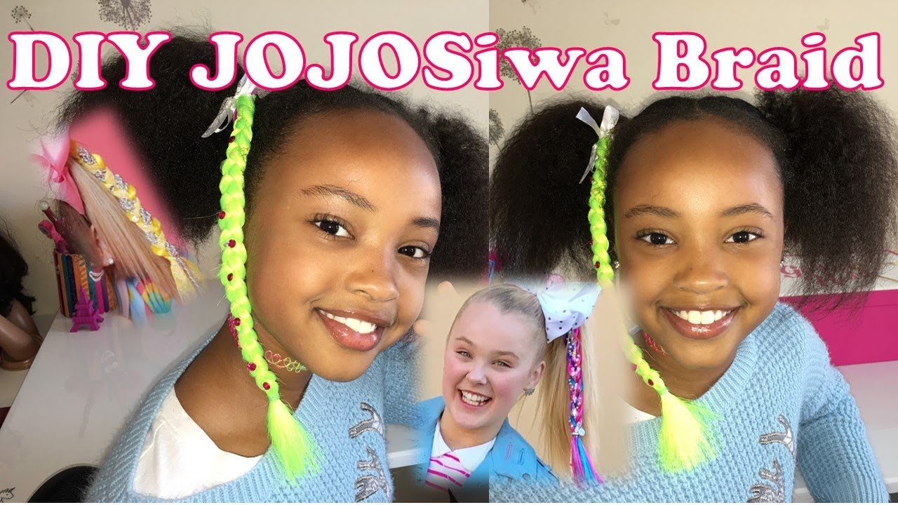 DIY Unicorn Hair | JoJo Siwa Braid - YouTube