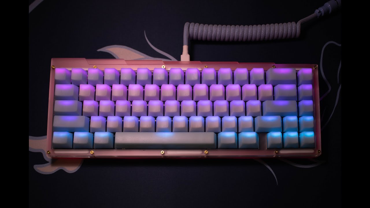 [ASMR] Typing Sounds for NEO Palette G67 w/ Gateron Black Inks v2 on ...