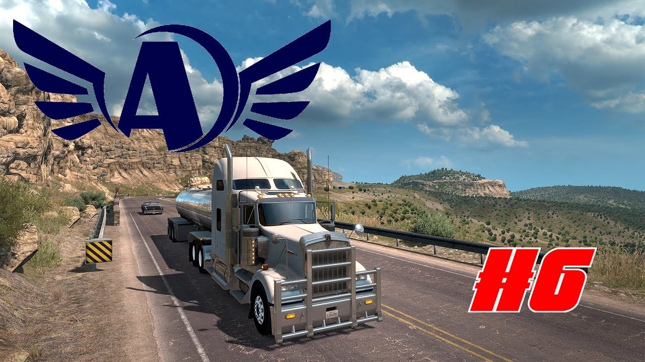 ATS | #6| multiplayer: za horizont prašných cest... - YouTube