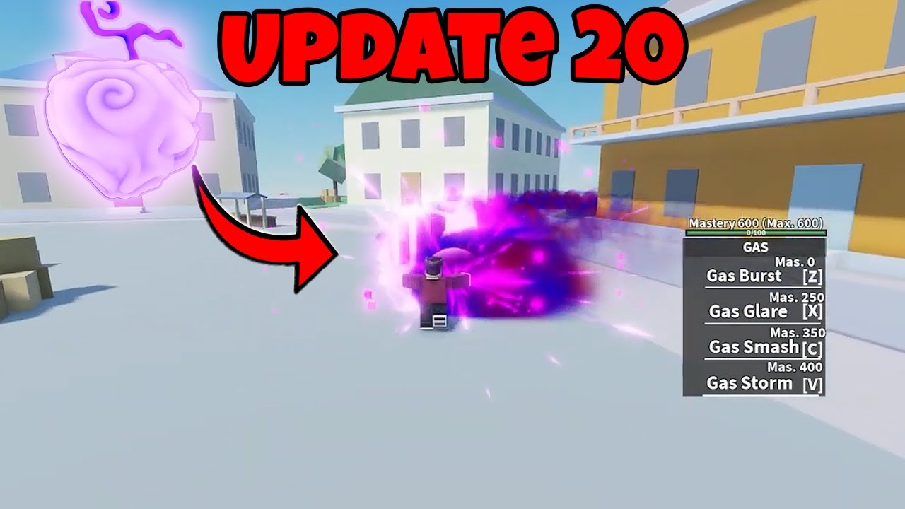 Update 20 - Reason Gas will certainly be the next fruit | Blox Fruits ...