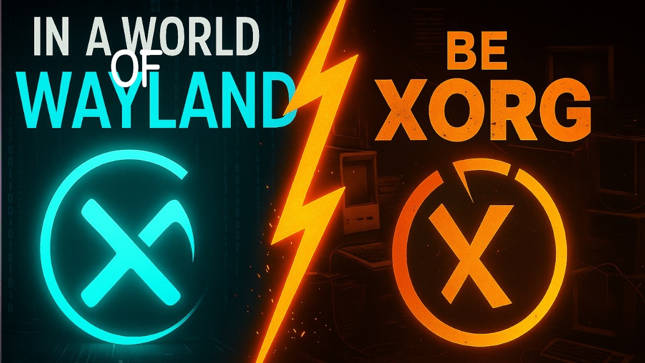 In a World of Wayland... Be Xorg - YouTube