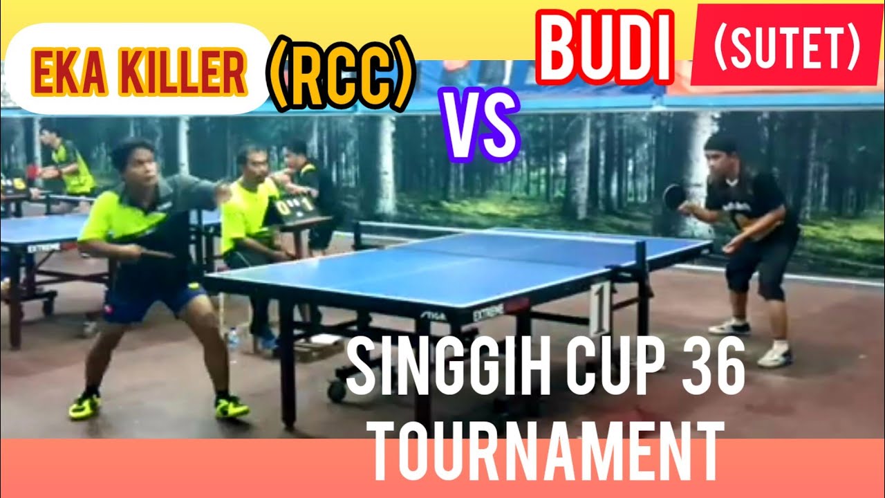 Eka Killer (RCC) vs Budi (SUTET) || SINGGIH CUP 36 TOURNAMENT || CENTRAL 2023 - YouTube