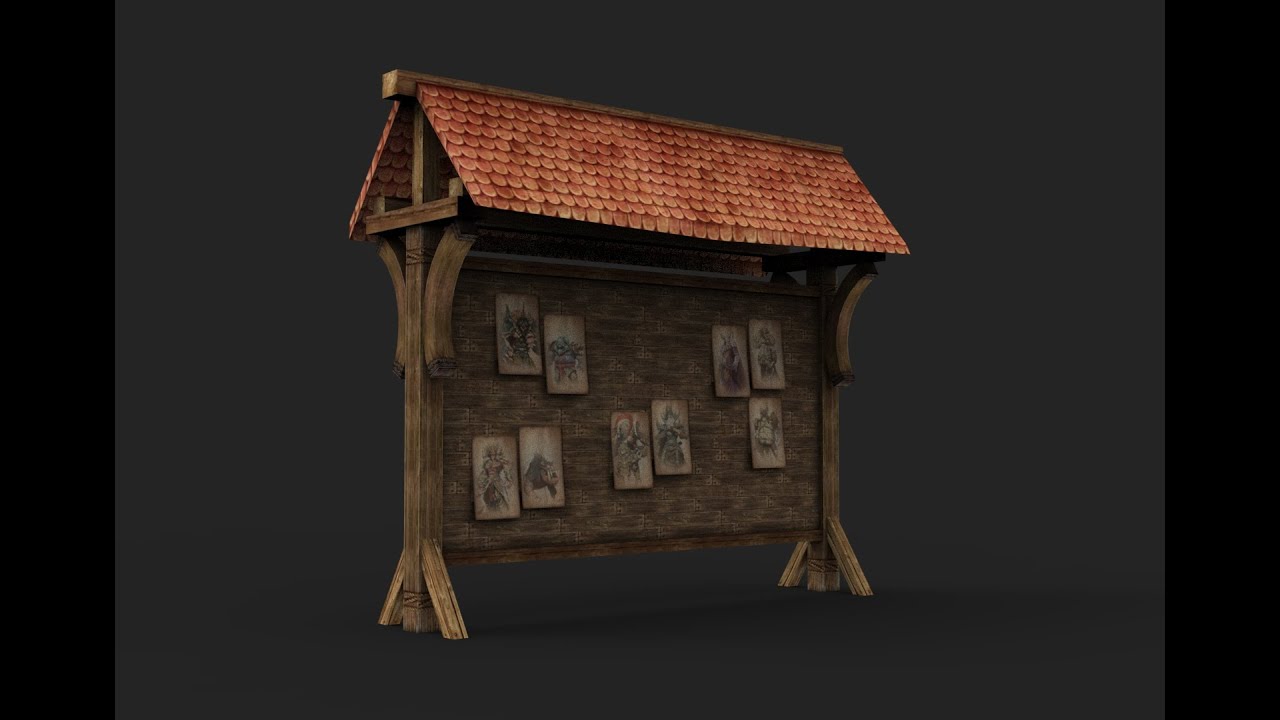 Notice Board for Metin2 Speed modeling - YouTube