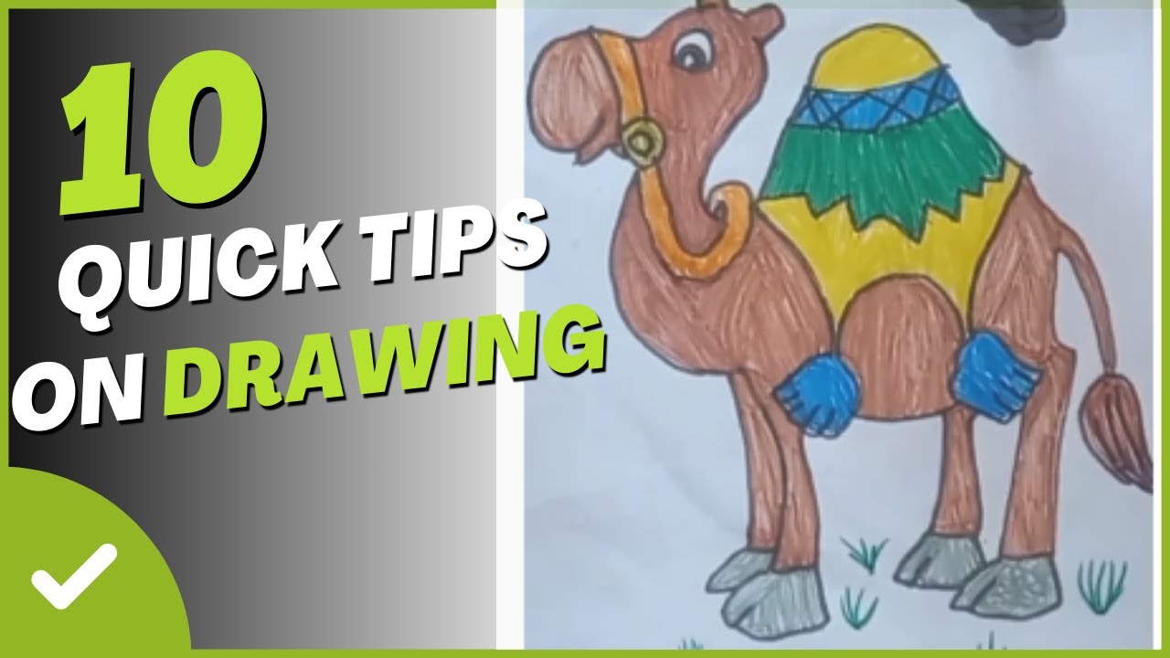 how to draw camel easy 2025 Chart paper art and drawing - YouTube