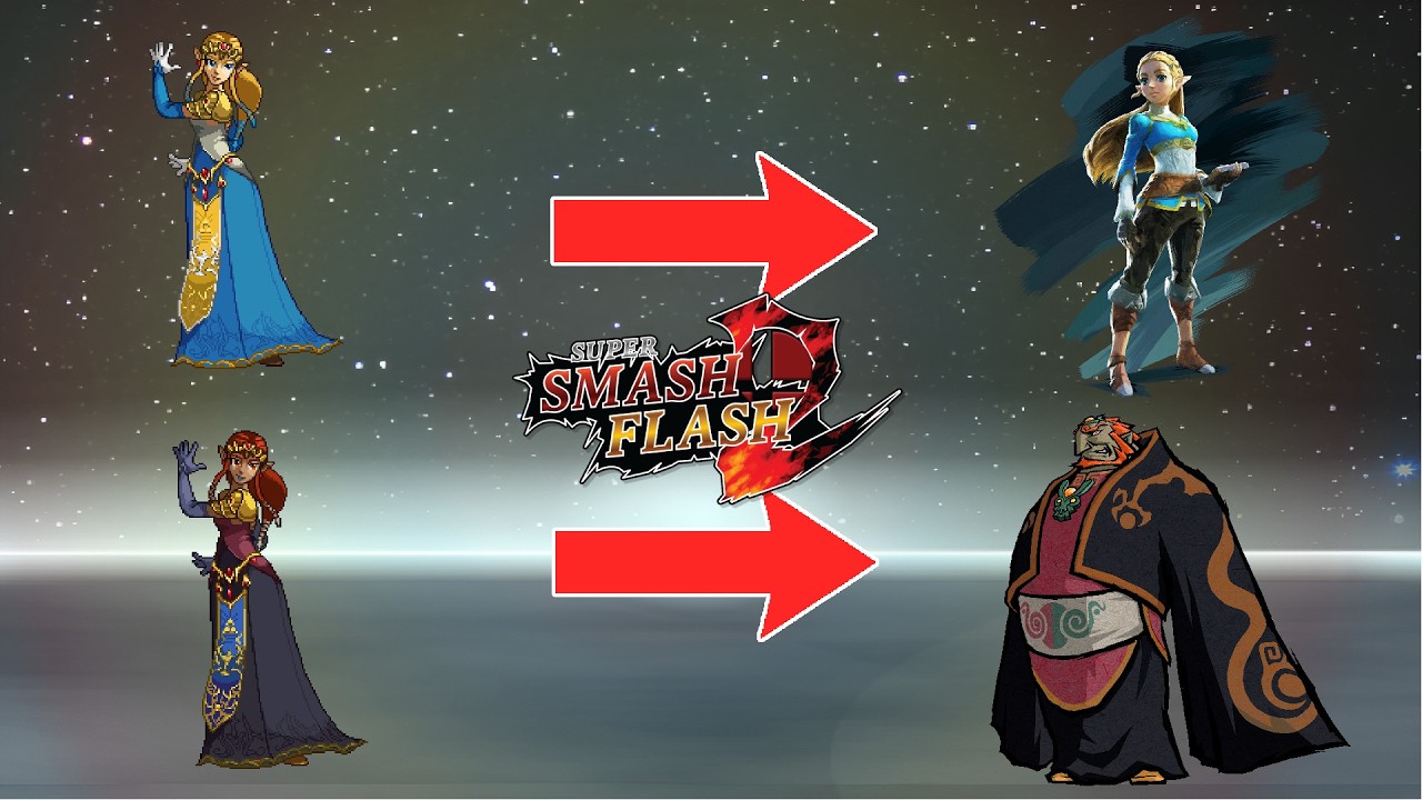 SSF2 Costumes Origins (Zelda) | The Legend of Zelda Universe - YouTube