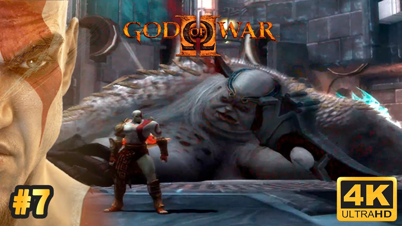GOD OF WAR 2 Remastered Walkthrough Complete Game [4K 60fps] #7 - YouTube
