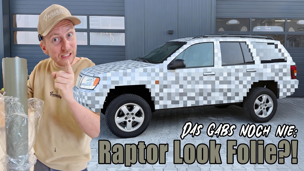 Folierung statt Raptor Lack! So eine Folie hast du noch nicht gesehen ...