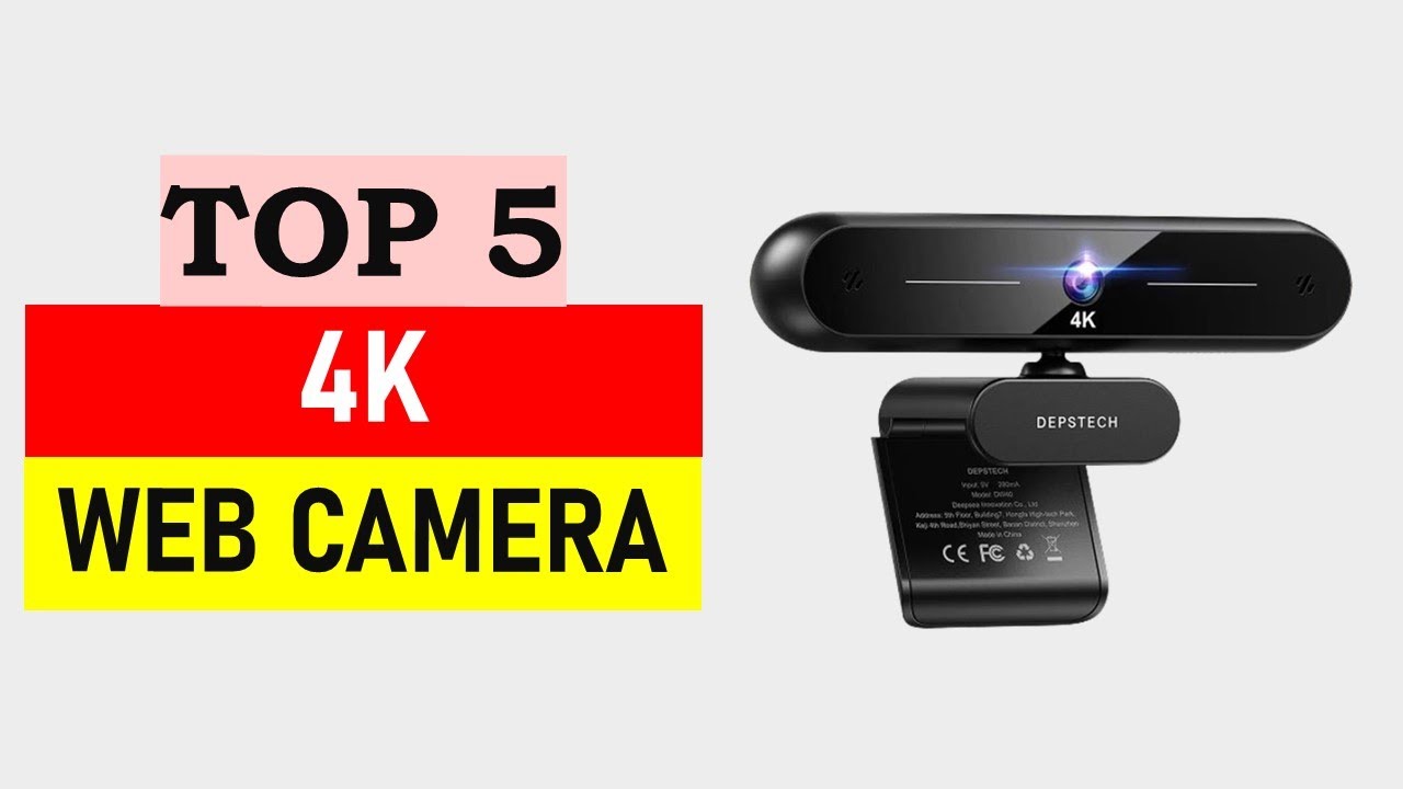 Best 4k Web Camera 2024 - Top 5 Best 4k Web Camera in 2024 - YouTube
