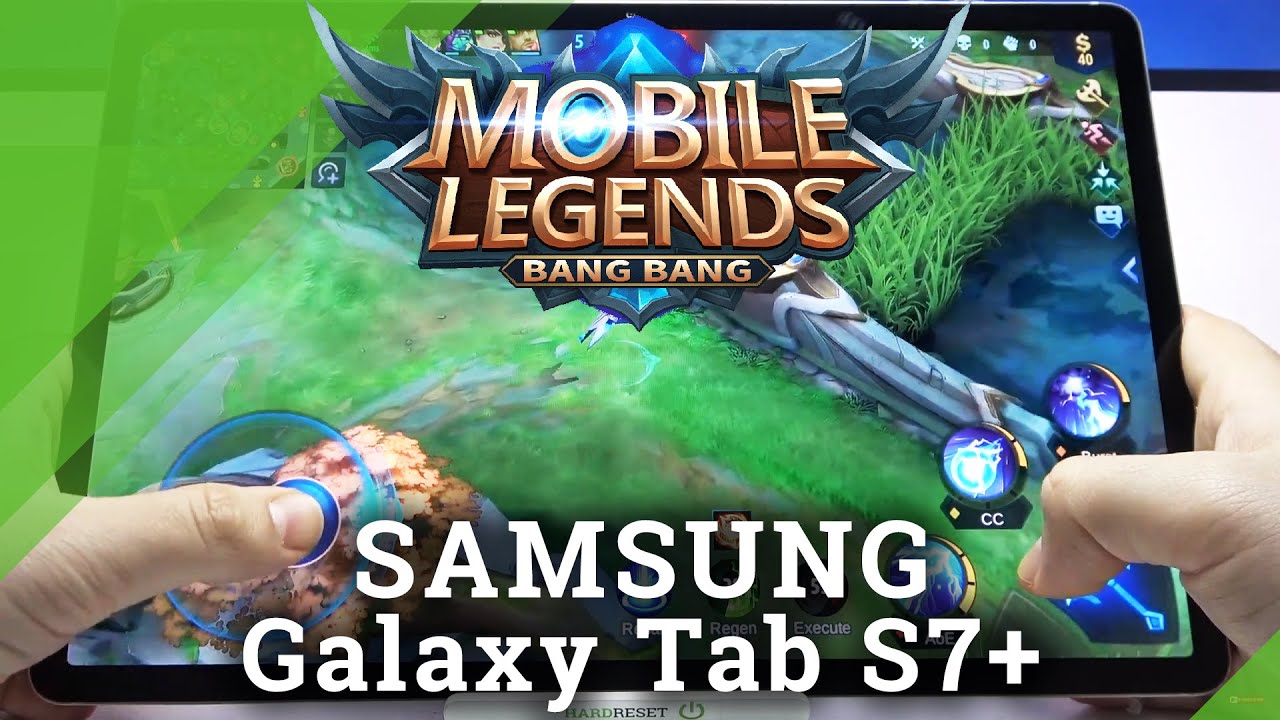 Mobile Legends on SAMSUNG Galaxy Tab S7+ - Checkup Performance - YouTube