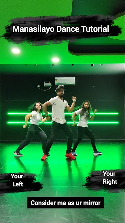 Manasilayo - Dance Tutorial by vijay,megha & sathvikaa #shorts #dancetutorial #trendingreels # ...