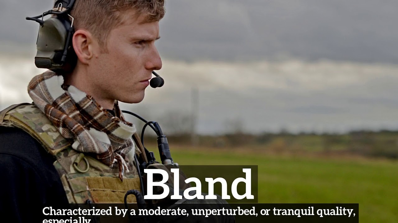How Does Bland Look? | How to Say Bland in English? | What is Bland ...