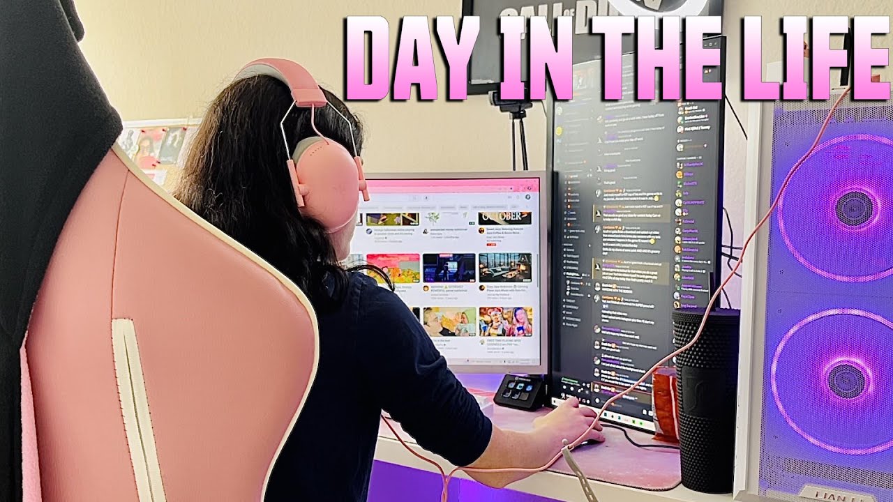 Day In The Life as A COD Female Content Creator and Twitch Streamer ...