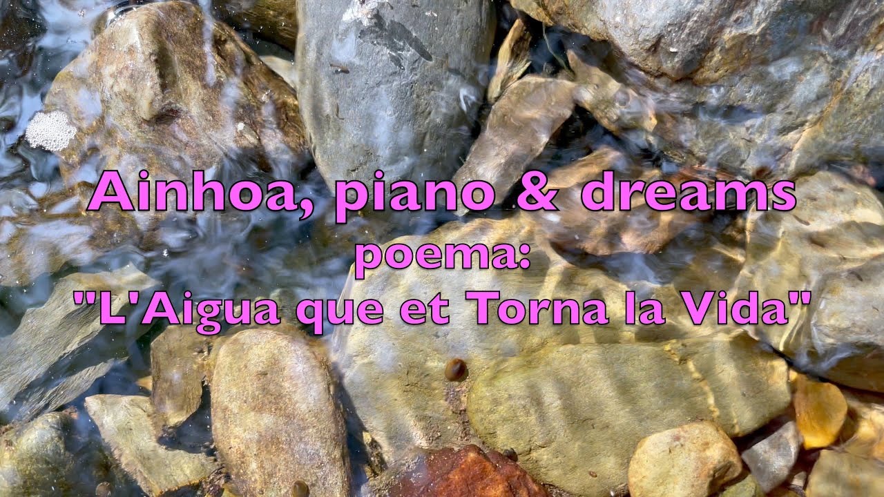 poema: L'Aigua que et Torna la Vida 4K - YouTube