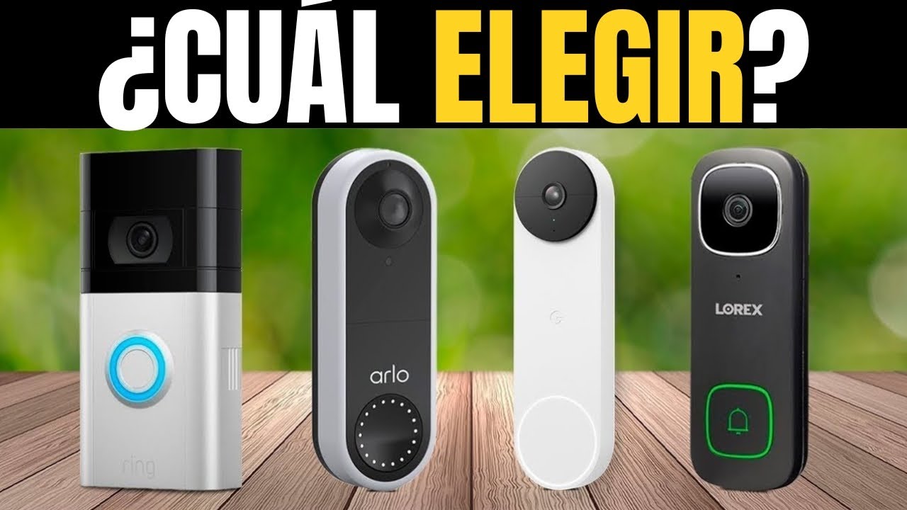 😲 Los 4 Mejores Timbres Inteligentes con Cámara de 2025 [NO compres uno ...