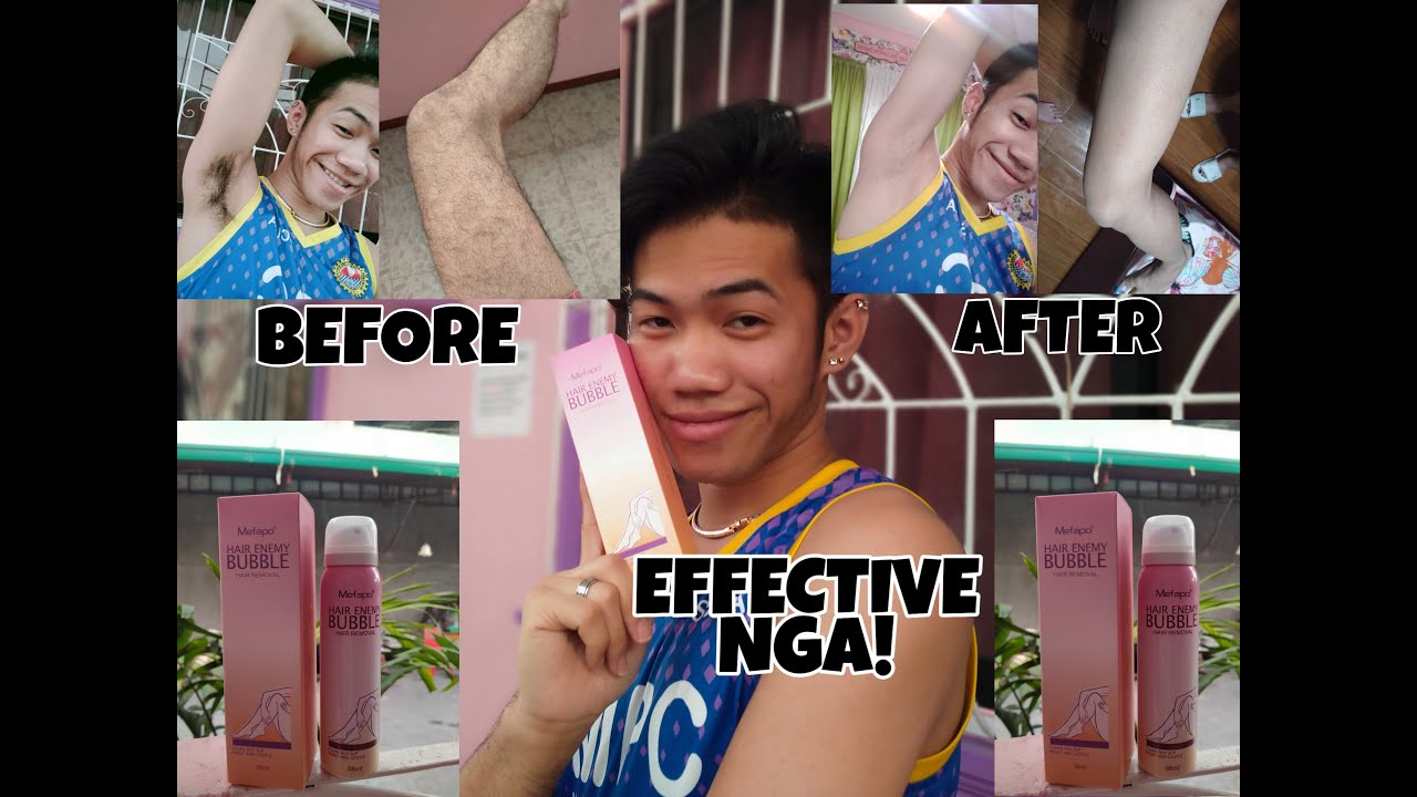 Hair Enemy Bubble (Hair Removal) EFFECTIVE NGA! - YouTube