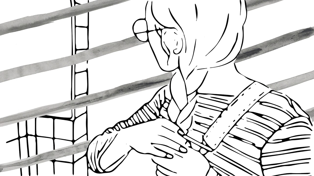 Animation---Braiding hair - YouTube