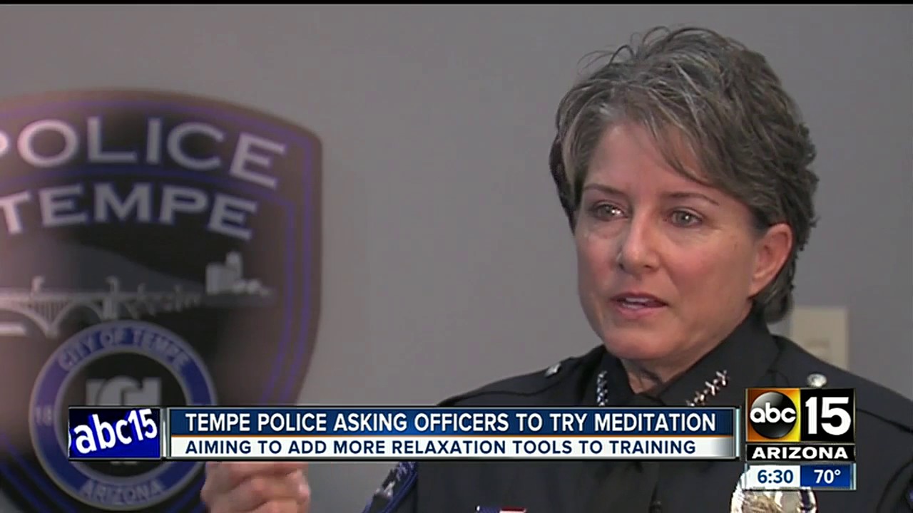 Tempe police asking officers to try meditation - YouTube