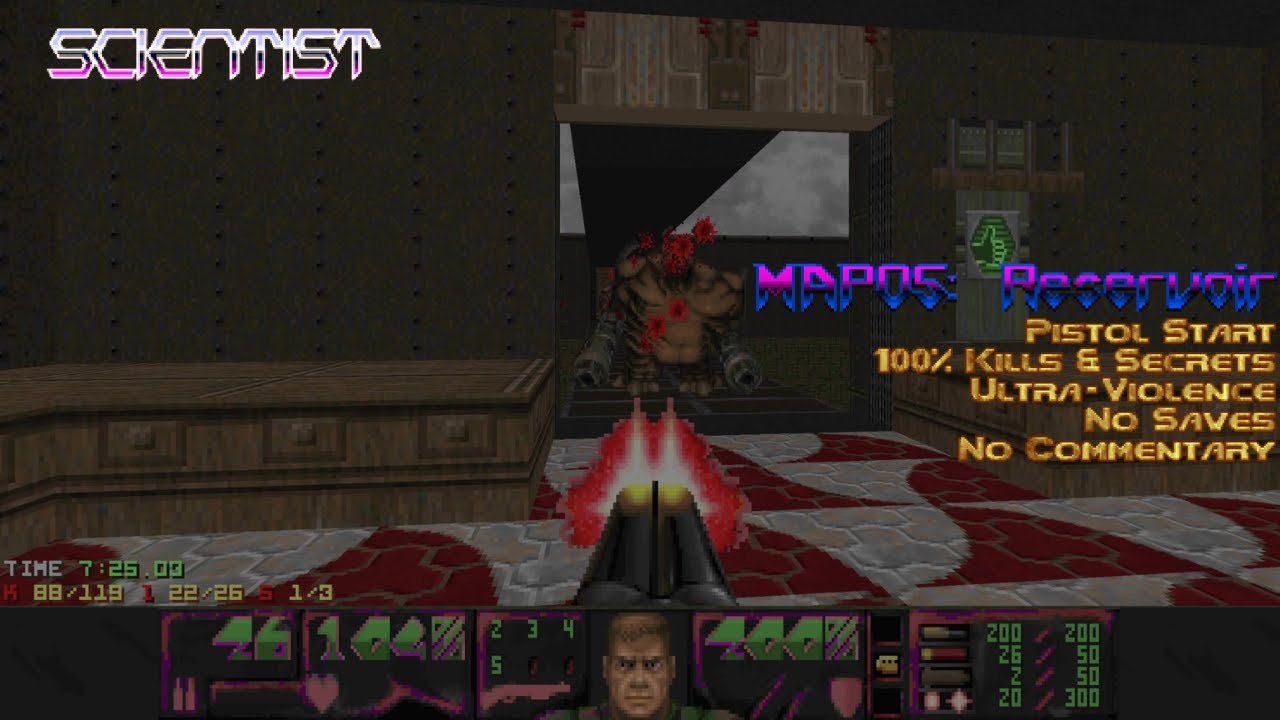 Doom 2: Scientist 2023 - MAP05: Reservoir - YouTube
