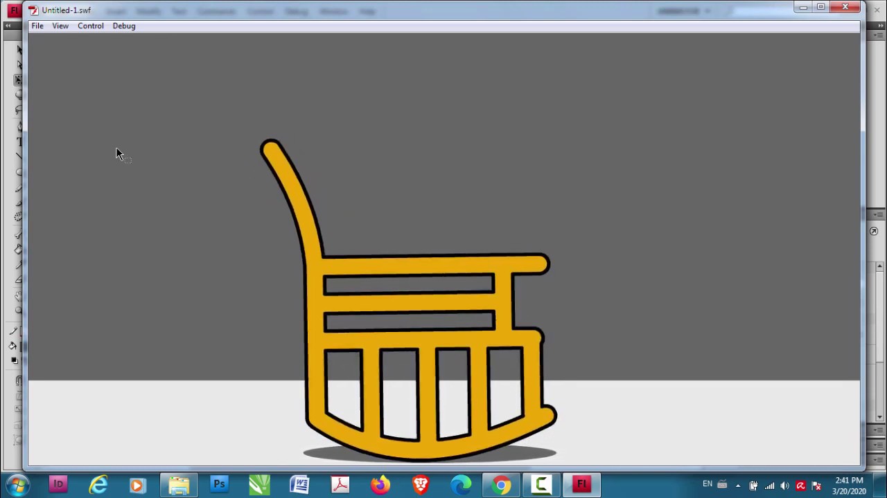 Rocking Chair Animation | Adobe Flash Tutorial | Adobe Animate - YouTube