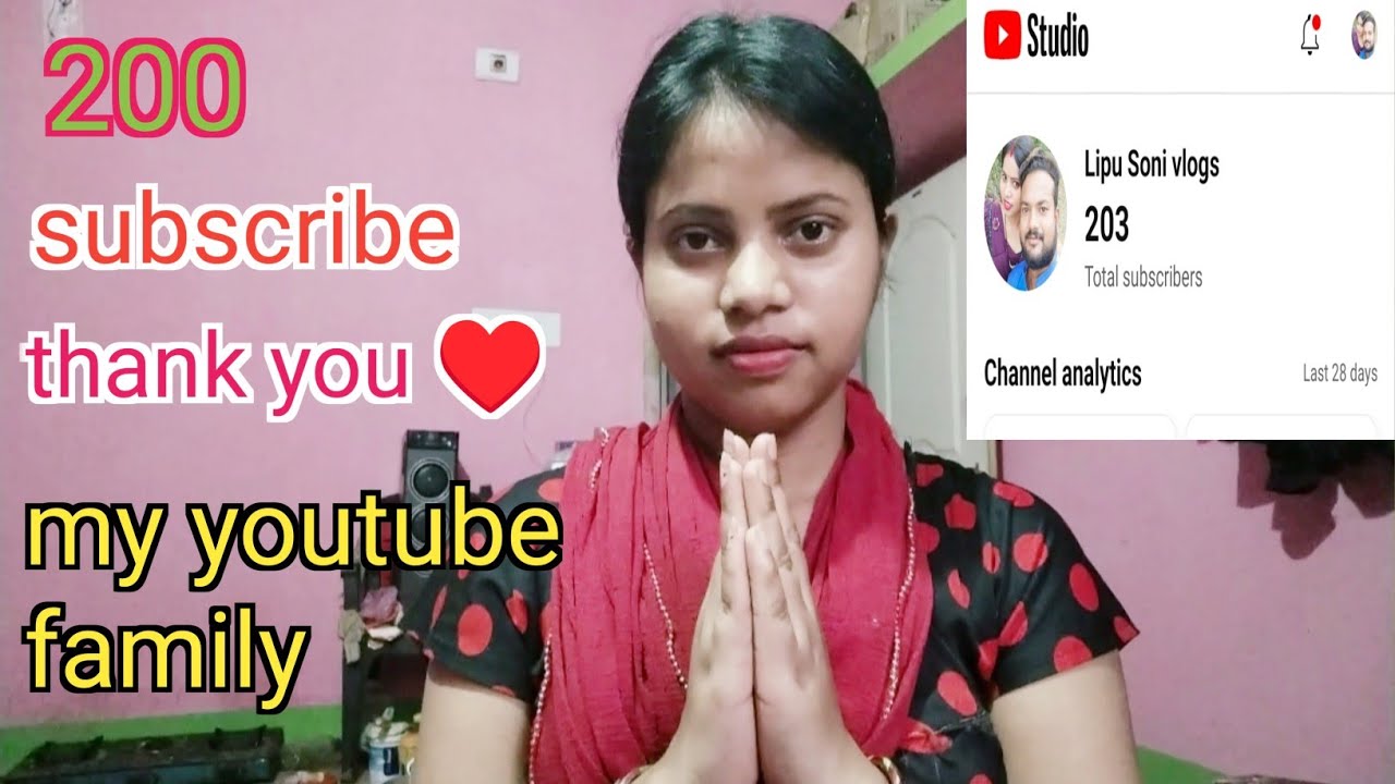 200 subscribe complete ହେଇଗଲା।।200 subscribe video।thank you ♥️ my ...