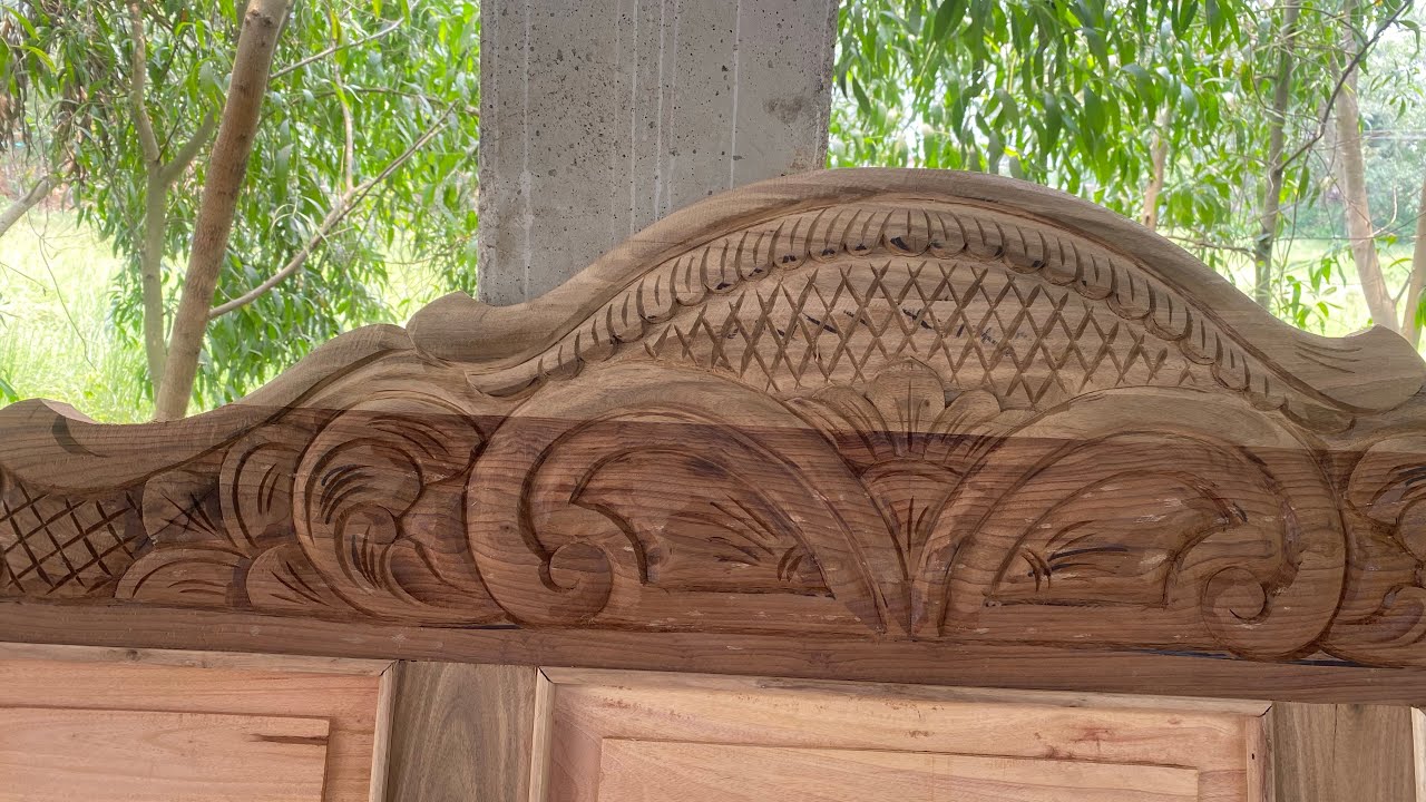 Wood carving // Bangla, Palang//0/ design 👍 - YouTube