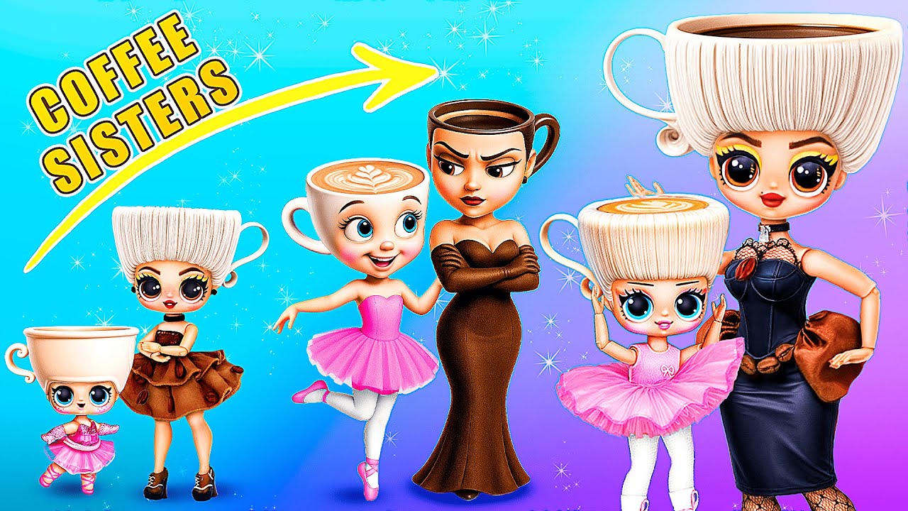 Ballerina Cappuccino Et Espressona Signora Grandissent ! DIY Animaux ...