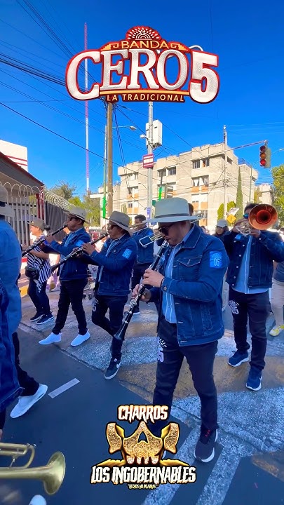 Banda Cero 5 La Tradicional En Iztacalco 2024 #carnaval2024 #Banda #Charros - YouTube