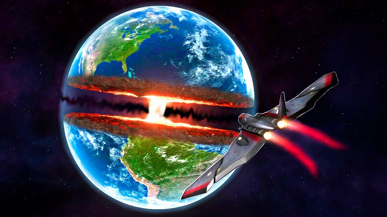 РАЗОРВАЛ ЗЕМЛЮ И ПОЛЕТАЛ ВНУТРИ Solar Smash #3 - YouTube