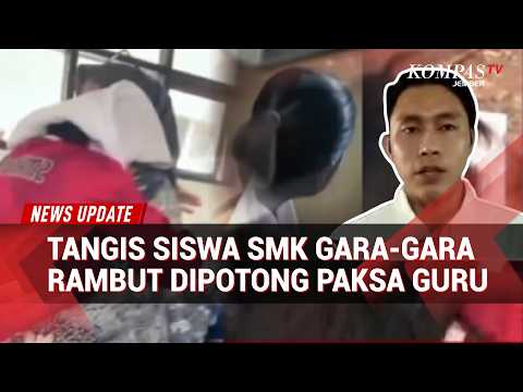 Viral! Siswi SMK Menangis Rambut Dipotong Paksa oleh Guru karena Diwarnai