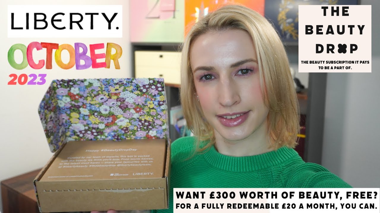 Liberty Beauty Subscription Box October 2023 | The Beauty Drop - YouTube