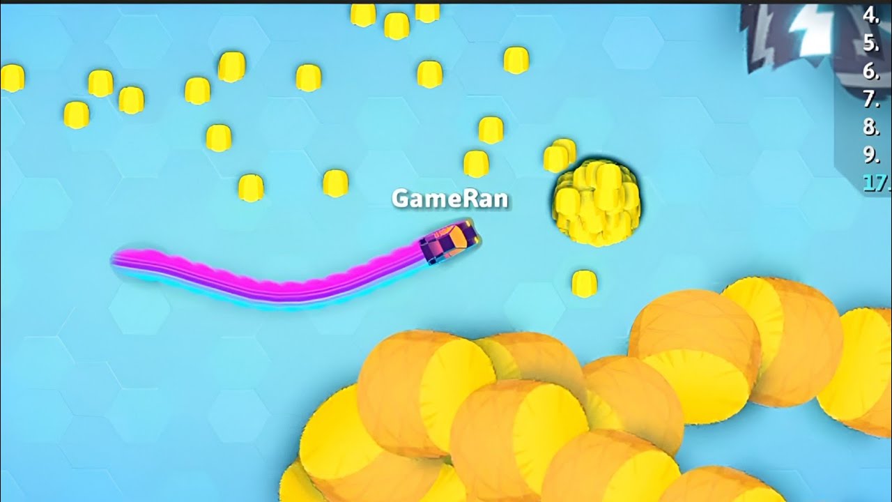 Snake io🐍 Lovely Skin Epic Snake Gameplay snake game - YouTube