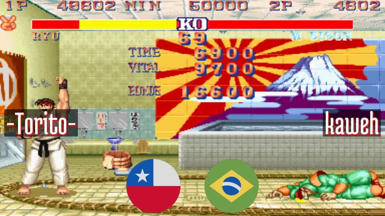 Street Fighter II Champion Edition (FT5) - -Torito- (CL) vs kaweh (BR ...
