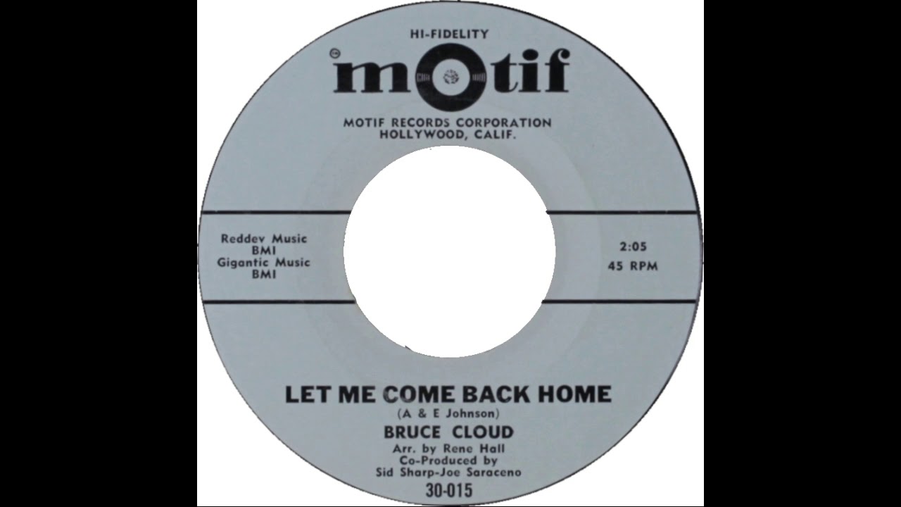 Bruce Cloud - Let Me Come Back Home - YouTube