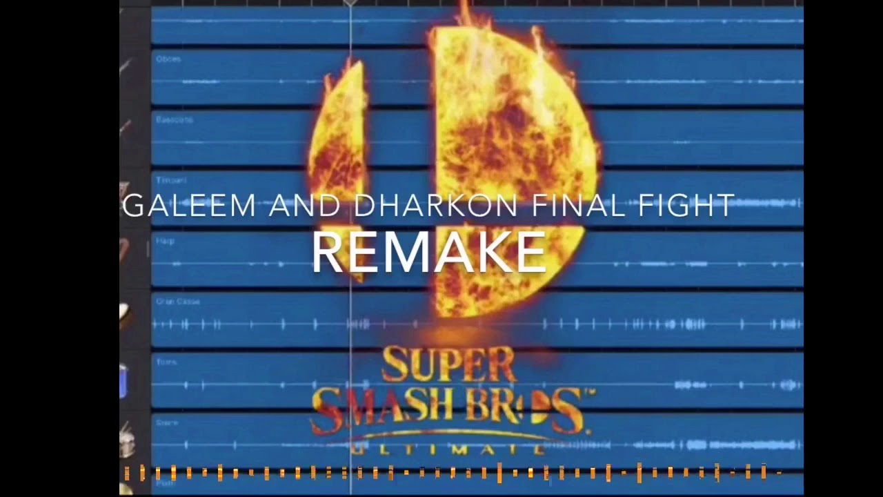 Super Smash Bros Ultimate Galeem and Dharkon Final Fight REMAKE - YouTube