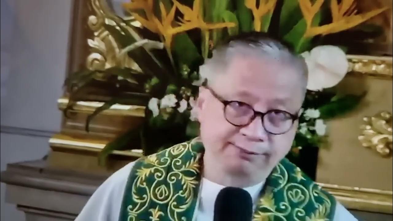 An inspiring homily of Father Dave Concepcion - YouTube