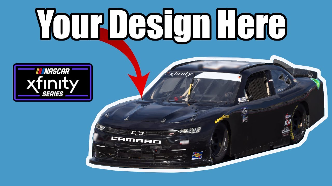 They're letting us design a REAL LIFE NASCAR Paint! Presented by ...