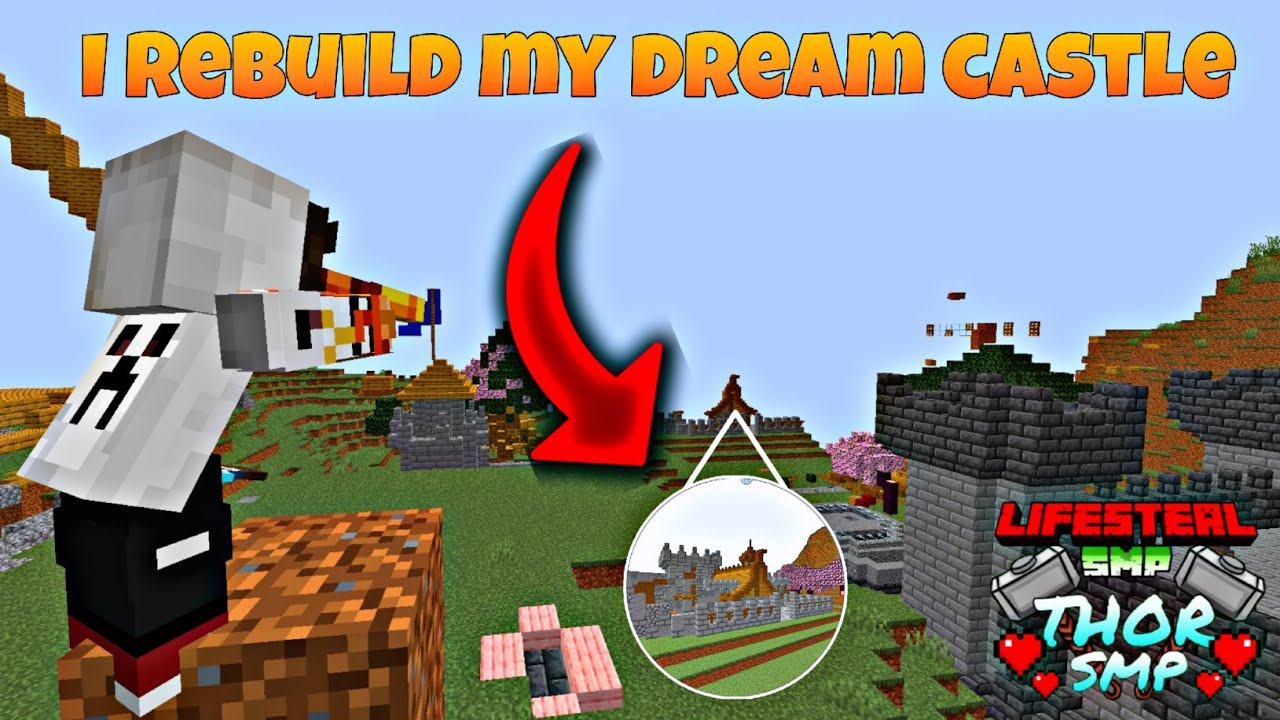 Can I REBUILD my DREAM CASTLE in THOR SMP S3 - YouTube