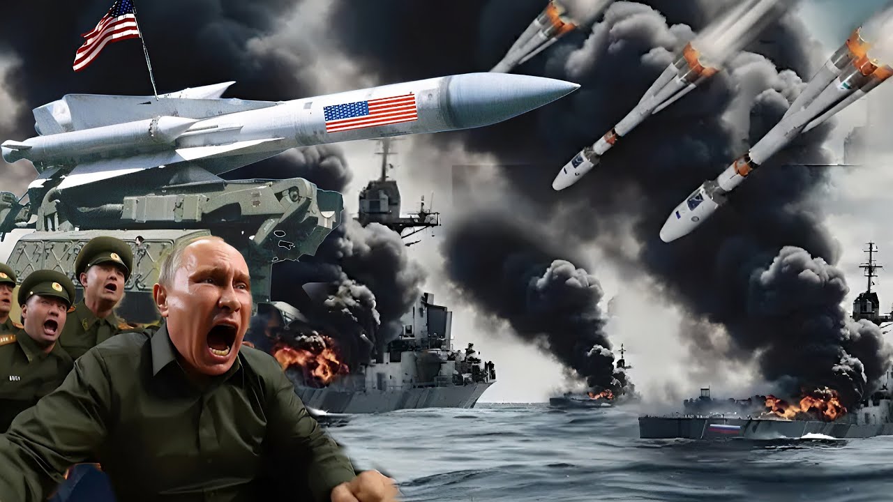 BATTLE IN THE BLACK SEA! US army swift strike Destroy Russian nuclear ...