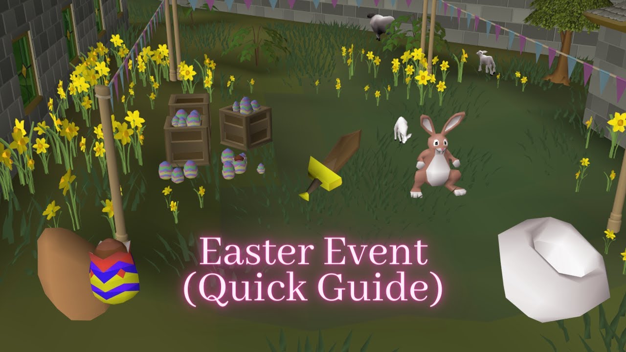 Old School Runescape (OSRS) - Easter Event 2023 (Event Guide) - YouTube