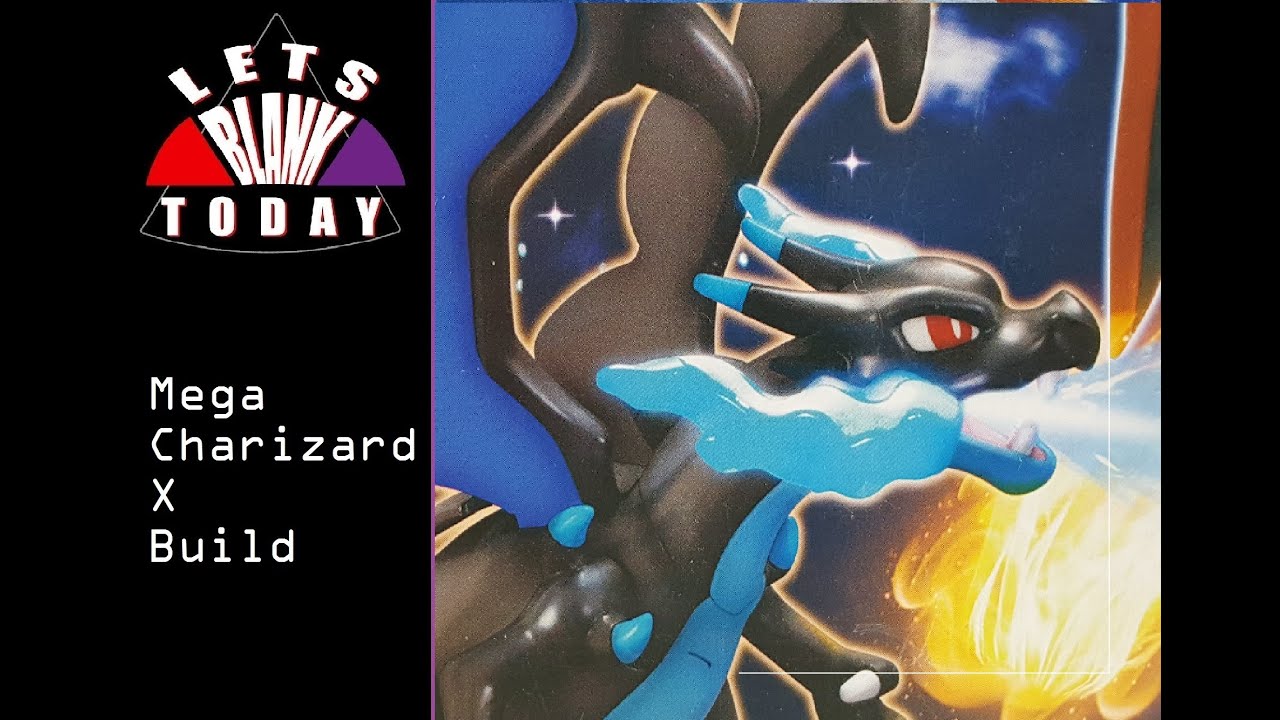 Bandai Pokemon Model Kit-Mega Charizard X Unboxing and Review - YouTube
