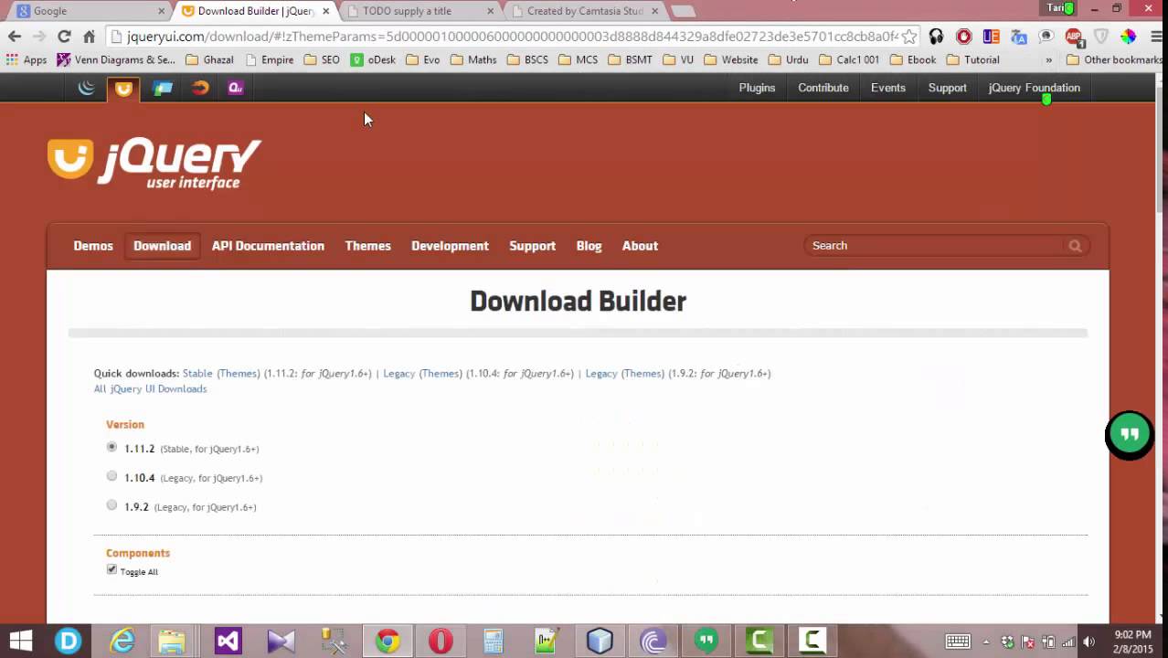 2 jqueryui link part 2 - YouTube