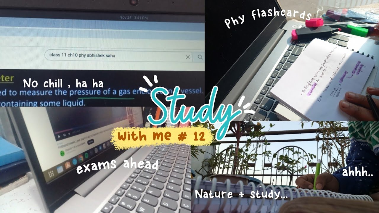 Study vlog : Preparing for exams, notes making | Study with me # 12 ...
