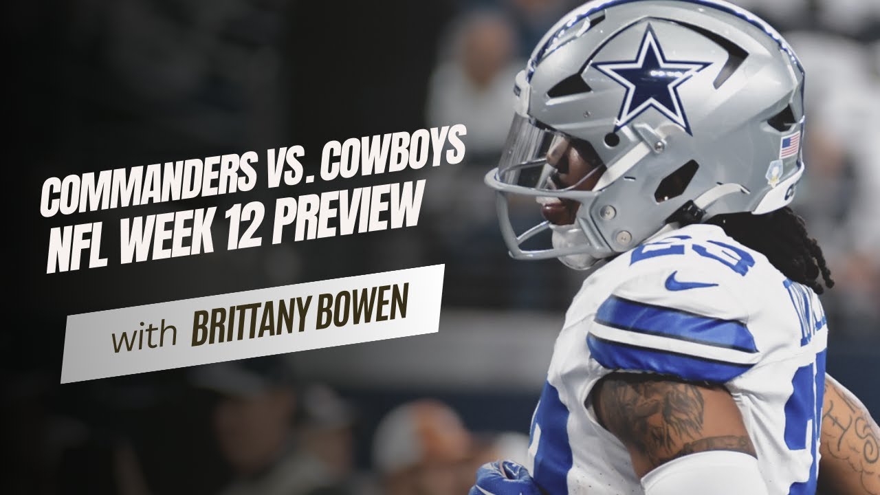 Washington Commanders vs. Dallas Cowboys NFL Week 12 Preview - YouTube