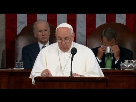 Why was John Boehner Crying During Pope Francis' Speech? - YouTube