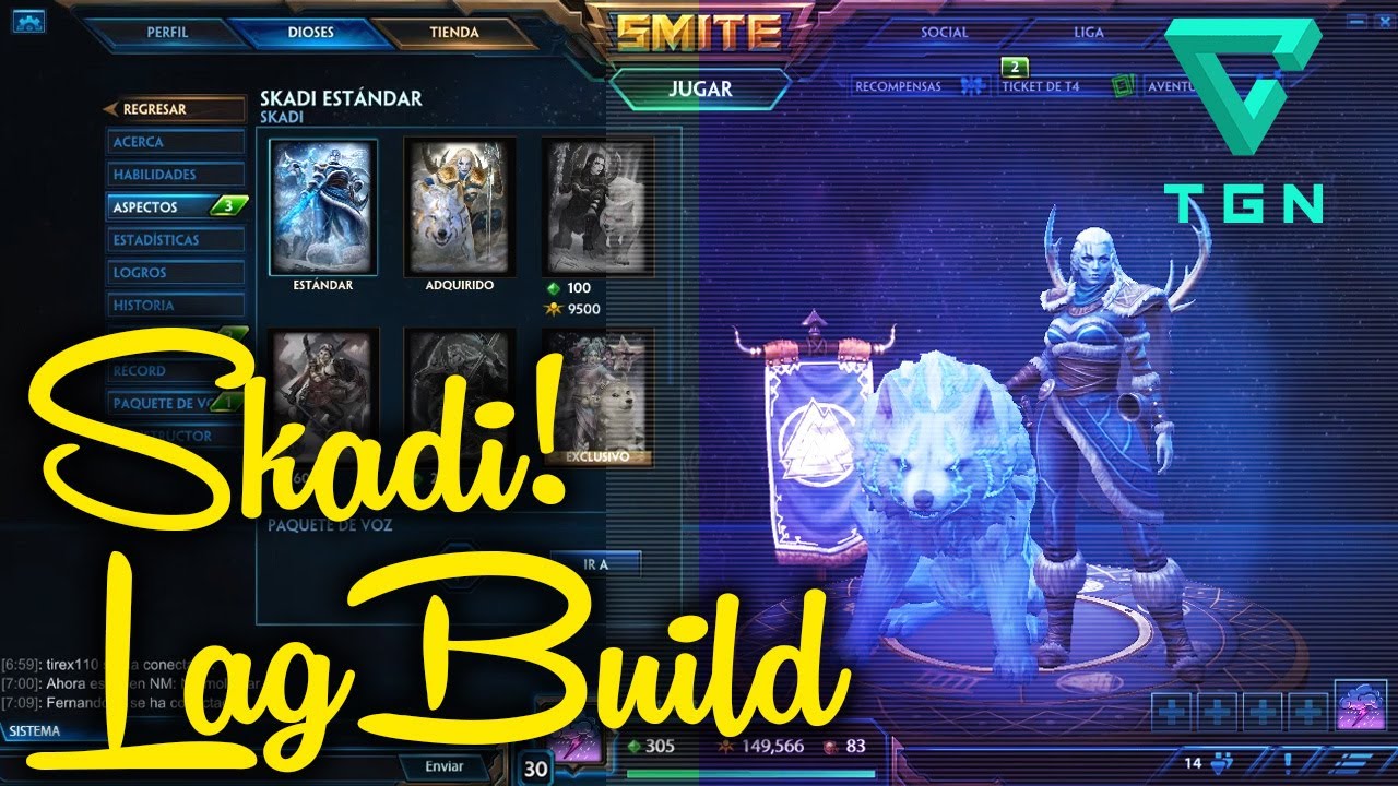 Smite! LagBuild de Skadi! - YouTube