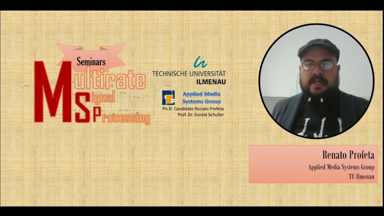 Multirate Signal Processing Seminars Introduction - YouTube