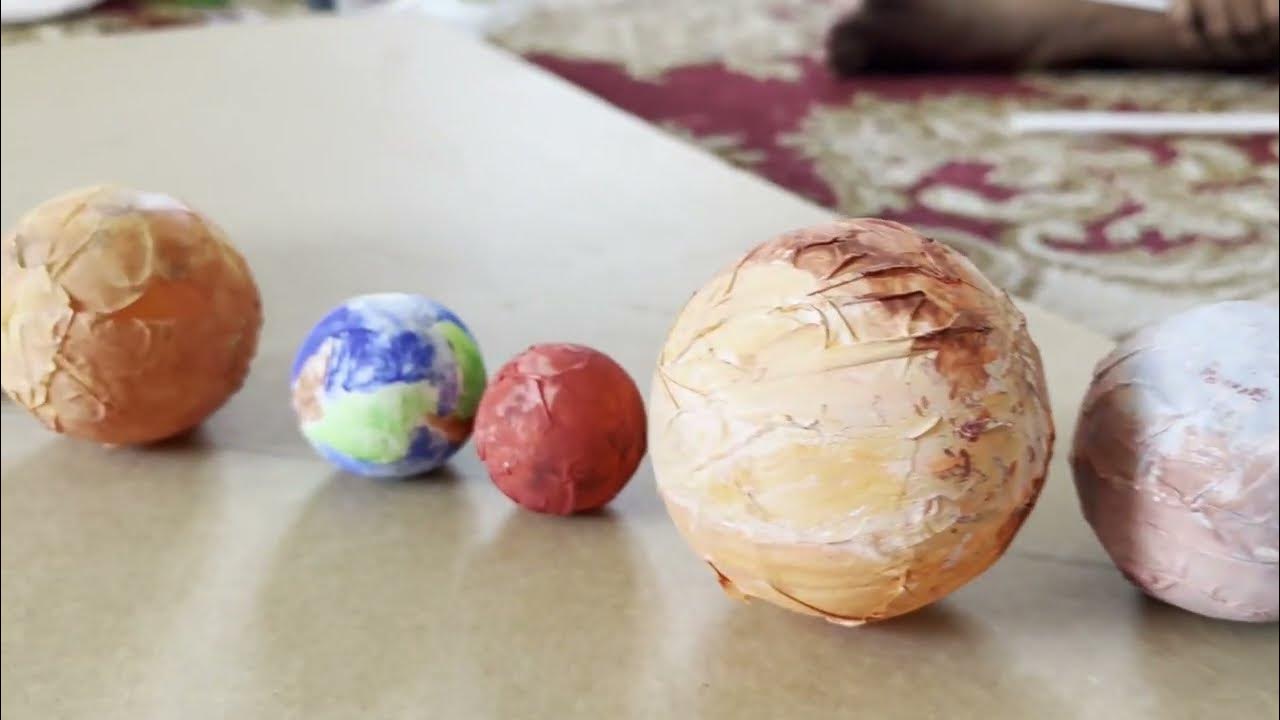 Solar System 3D movable project-Naisargi Rana - YouTube