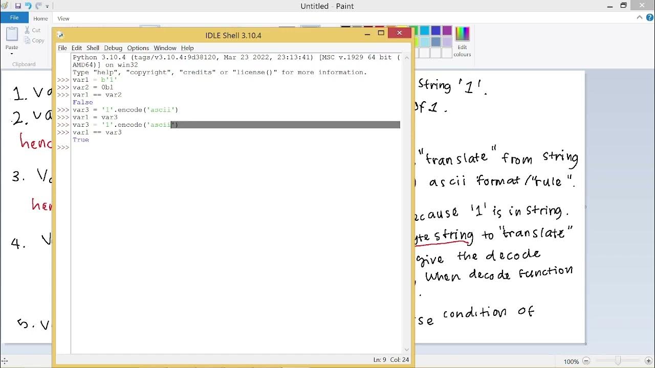 Python - What Is Effect Of ‘b’ Character In Front Of A String Literal In Python - YouTube